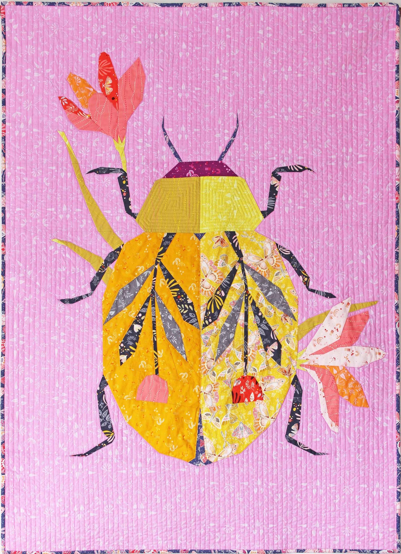 The Beetle Quilt Pattern - Wondergarden – Tamara Kate