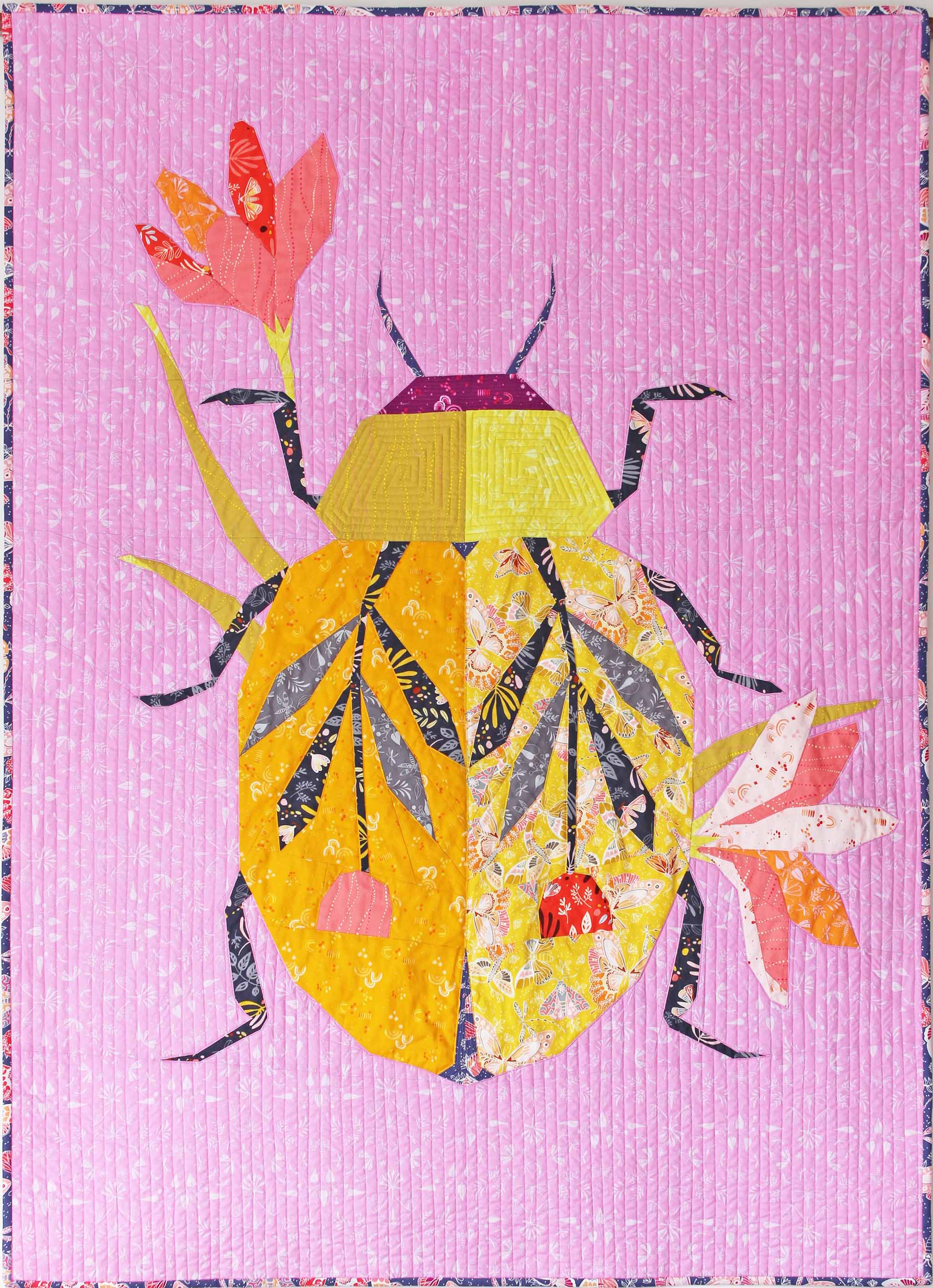 The Beetle Quilt Pattern - Wondergarden – Tamara Kate